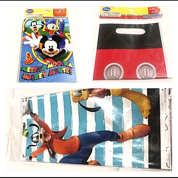 Amscan | Party Supplies | Mickey Mouse Clubhouse Party Supply Set Bonus ...